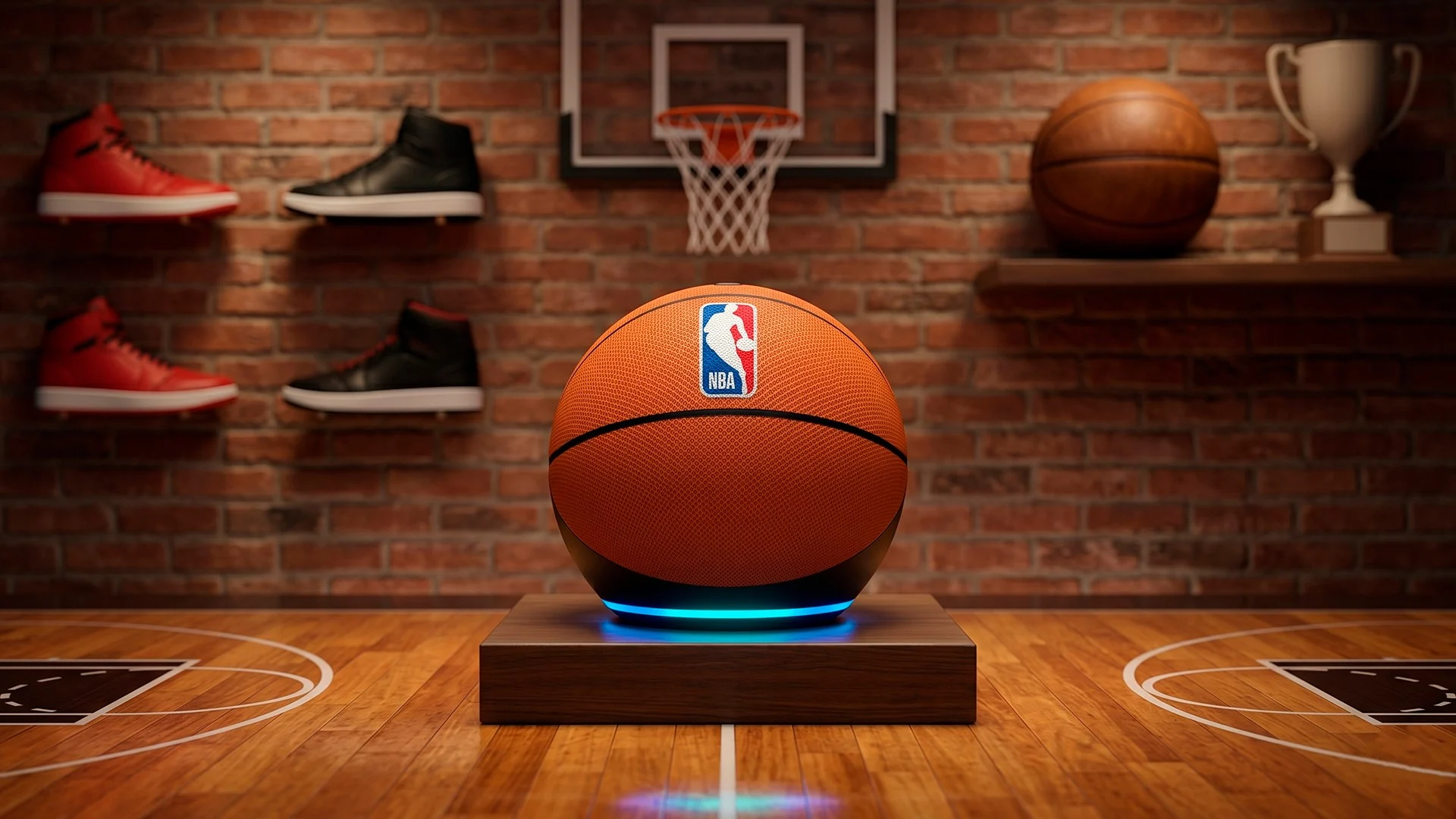Amazon revela edição especial da Alexa inspirada em bola de basquete da ...